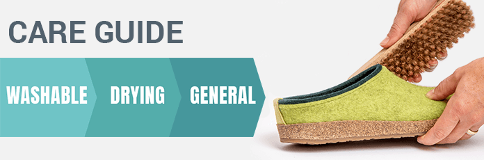 Care Instructions | Slippers, Clogs & Mules